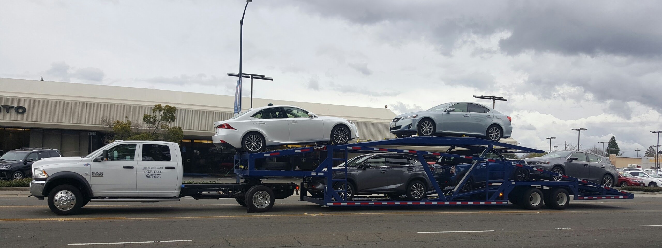 GN500, 50'ft 5 Car Hauler Trailer Sale | Infinity Trailers