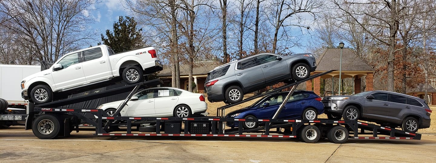 GN550, NEW LOW PRO 53'ft 5 Car Trailer Hauler For Sale | Infinity Trailers