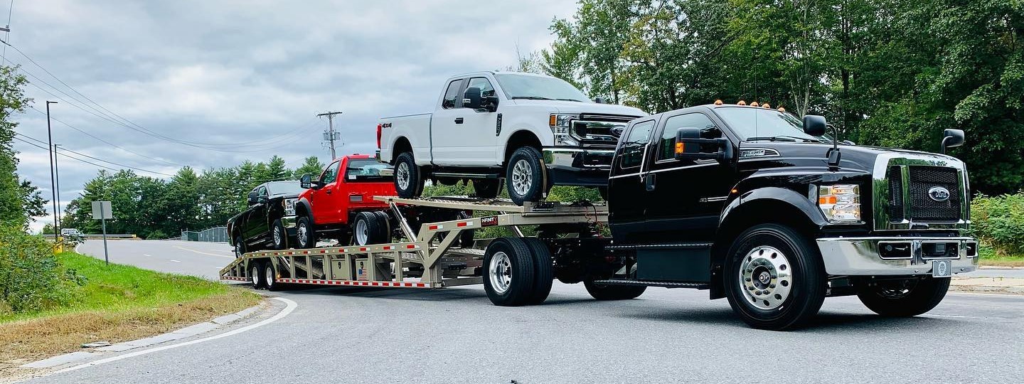 GN550, NEW LOW PRO 53'ft 5 Car Trailer Hauler For Sale | Infinity Trailers