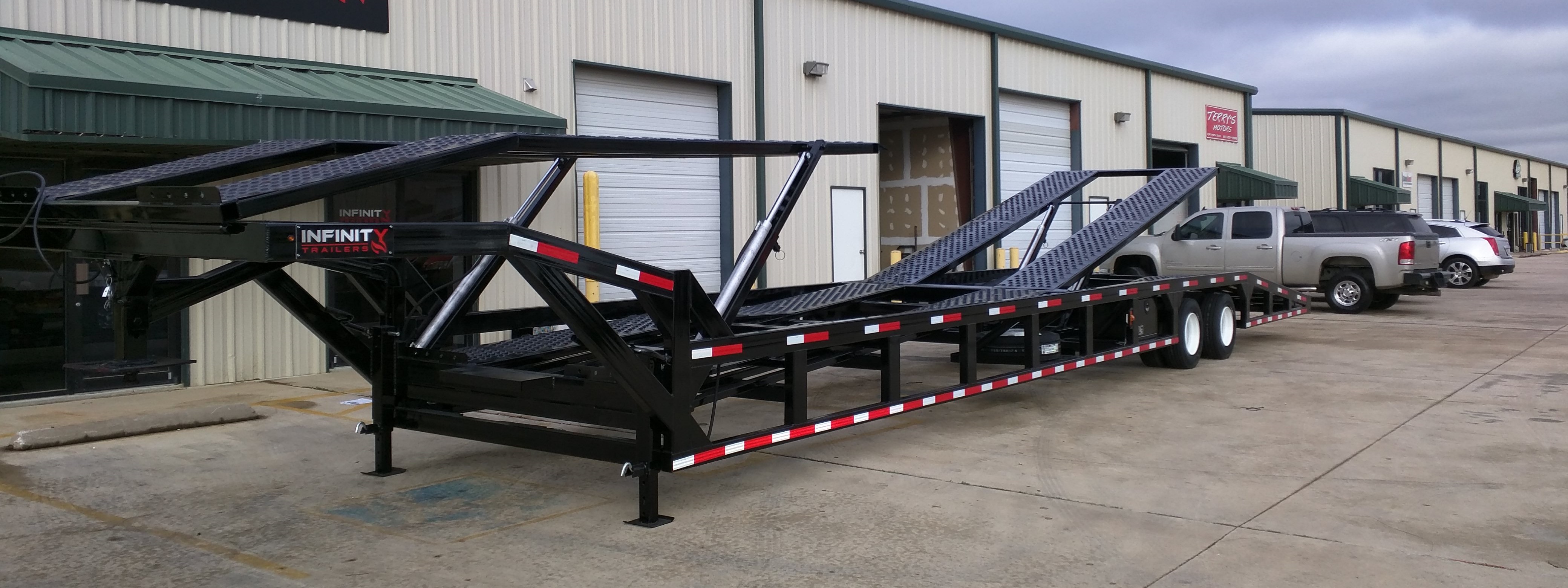 Gooseneck, 4 Car Hauler Trailers By Infinity Trailers