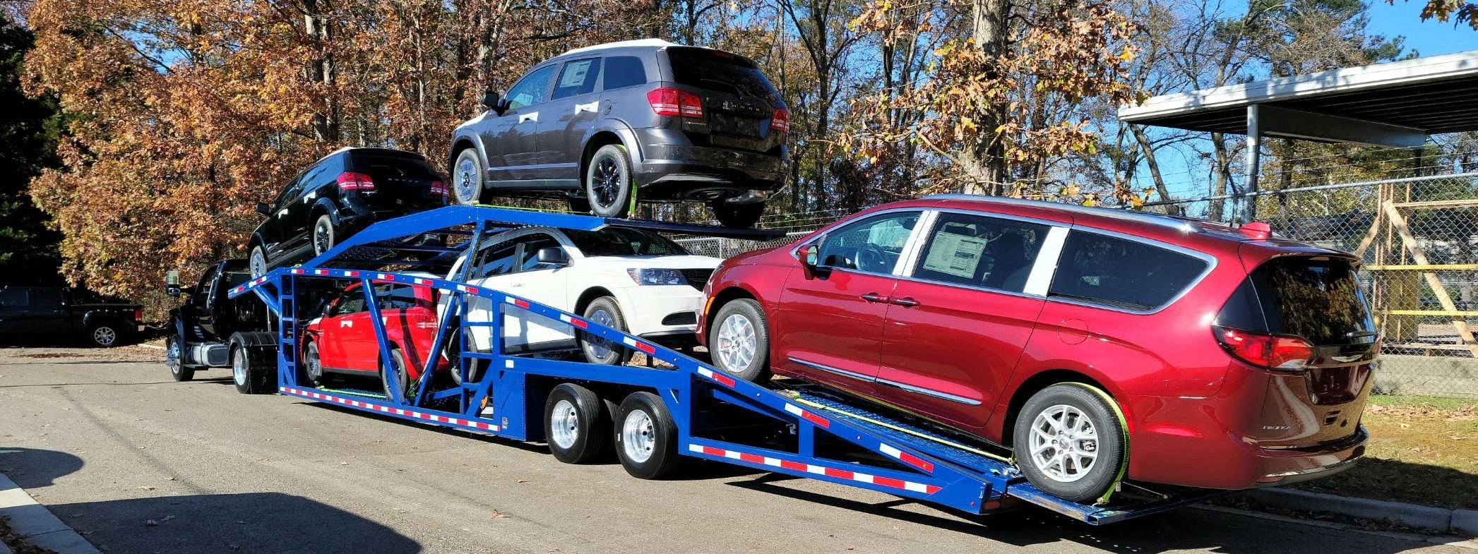 GNW500: 50ft 5 Car Hauler Trailer For Sale | Infinity Trailers