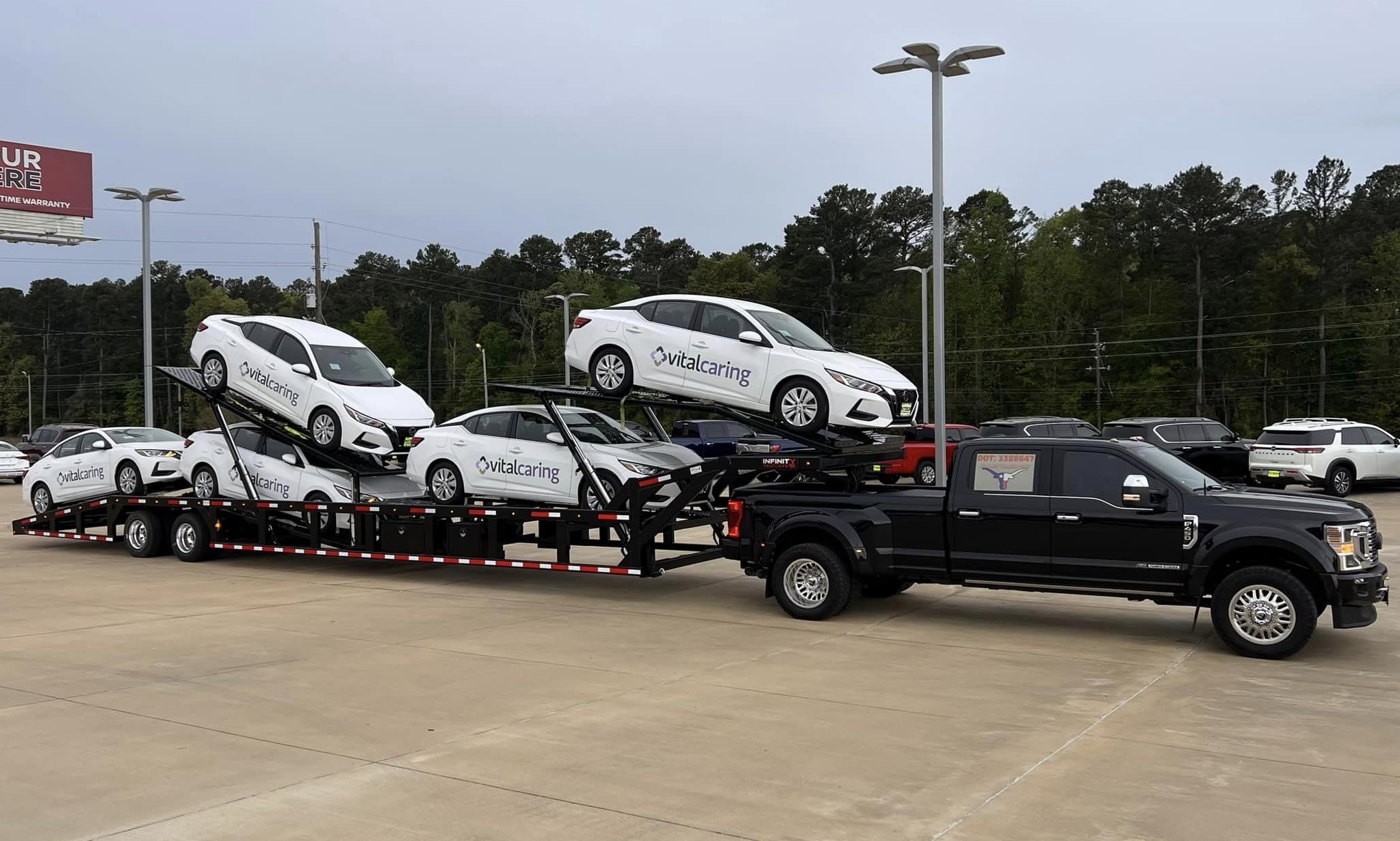 4 Car Hauler Trailer - Standard Car Trailer Sale By Infinity Trailers